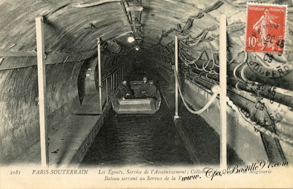 Paris Souterrain – Les égouts de l’assainissement – Collecteur du Quai ...